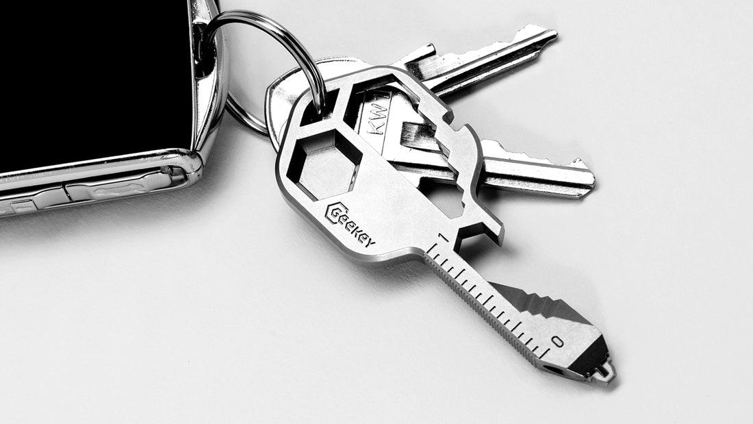 Geekey Multi Tool | Innovative Key-Shaped Everyday Tool – Carve Design